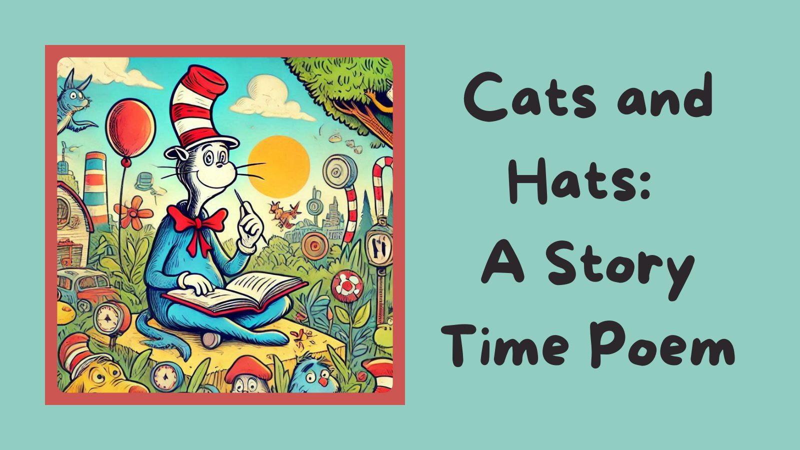 Story Time Poem: A Journey Through Children's Books • Peachy and Clementine